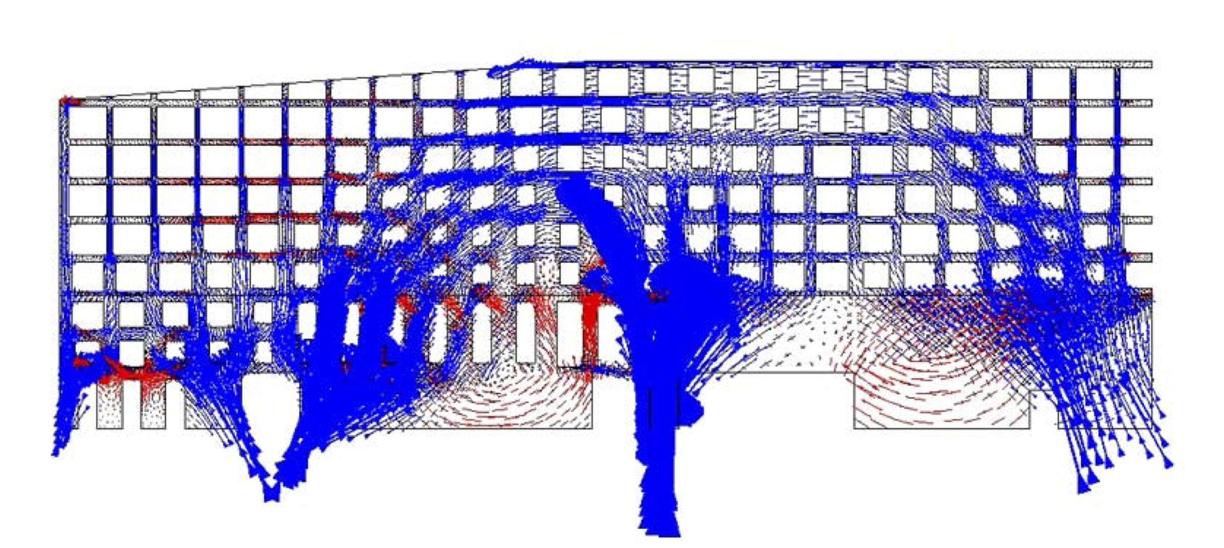 L'architecture et la structure des bâtiments diaphragmes